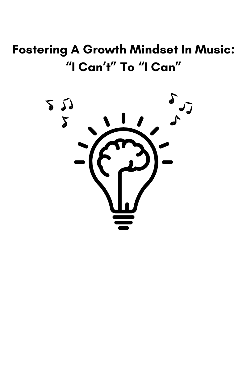Fostering A Growth Mindset In Music: “I Can’t” To “I Can” - Mark ...
